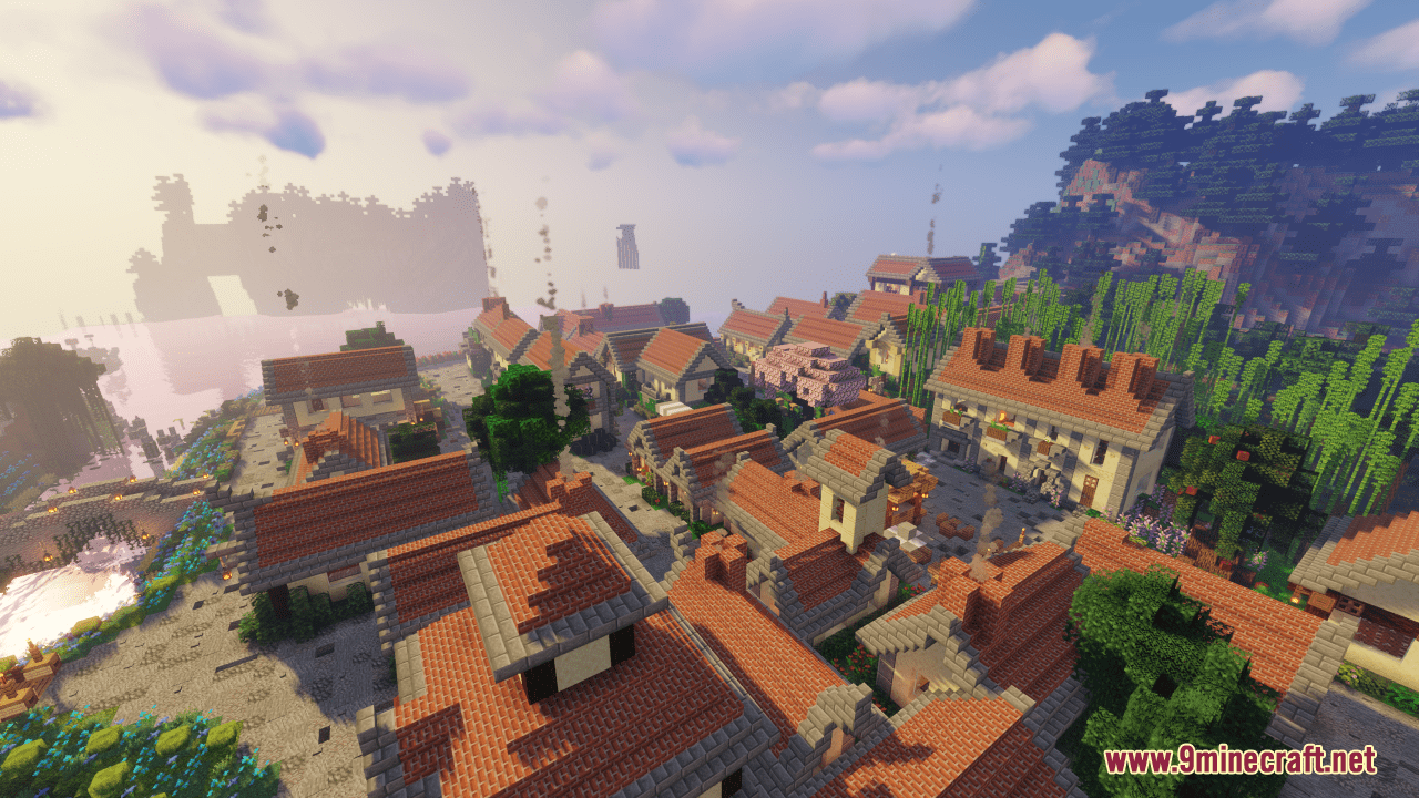 Celestia Town Map - 1Minecraft