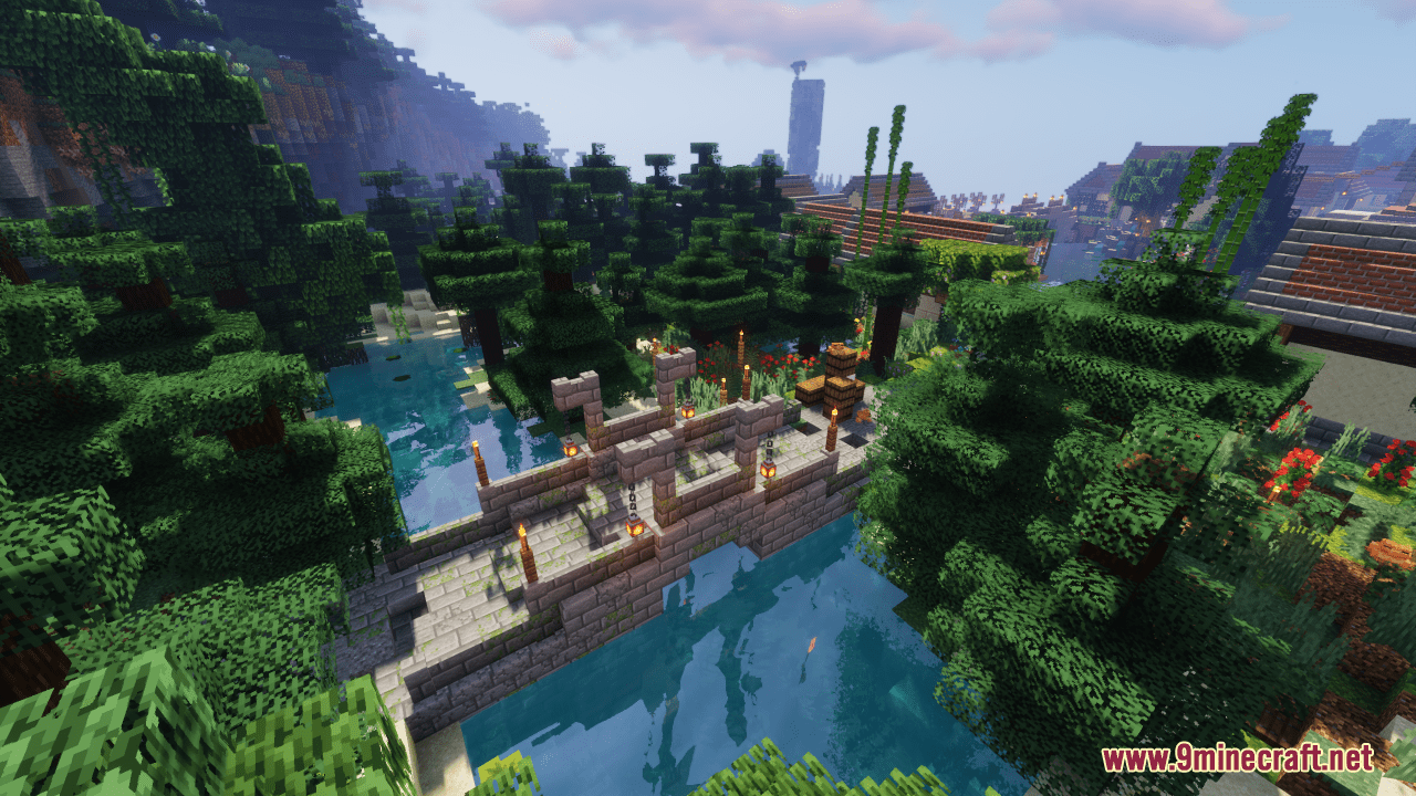 Celestia Town Map - 1Minecraft