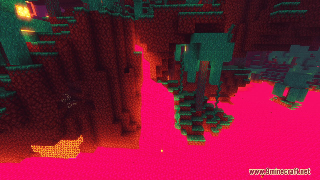 Spryzeens Colorful Lava Resource Pack - 1Minecraft