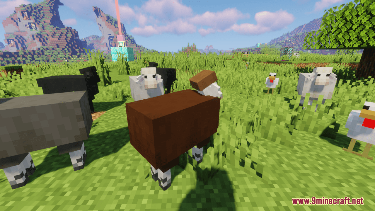 Better Sheep Texture Pack - 1Minecraft