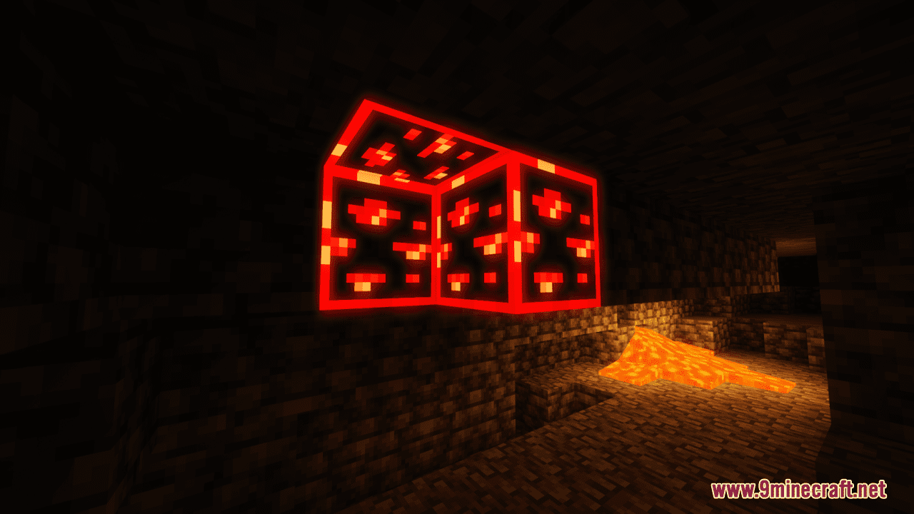 Emissive Ore Outlines Resource Pack - 1Minecraft