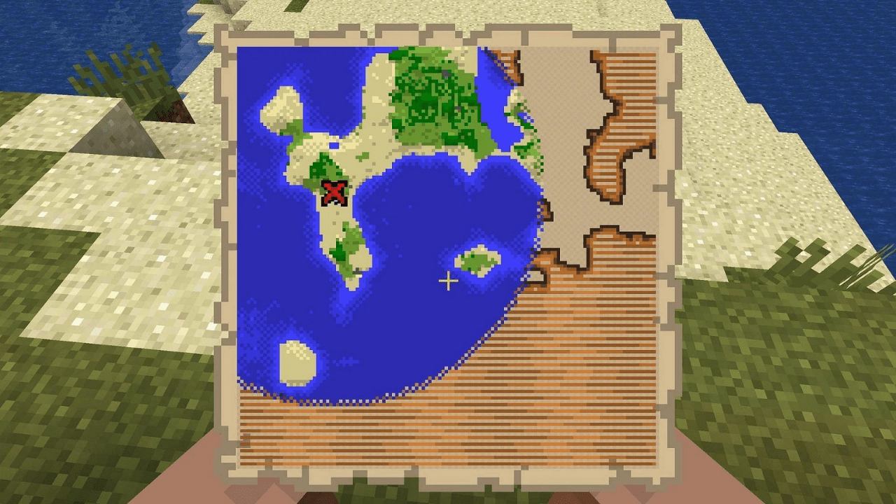 Better Treasure Map Mod - 1Minecraft