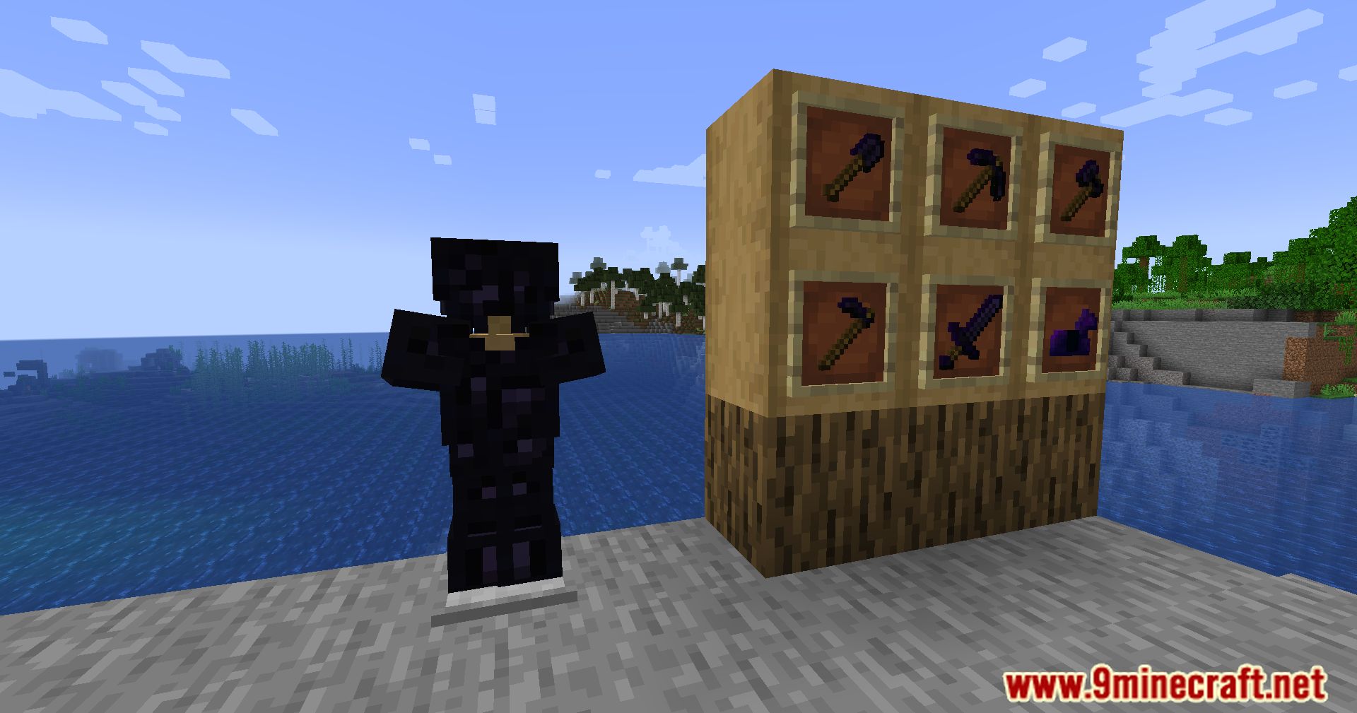 Obsidian Equipment Mod - 1Minecraft