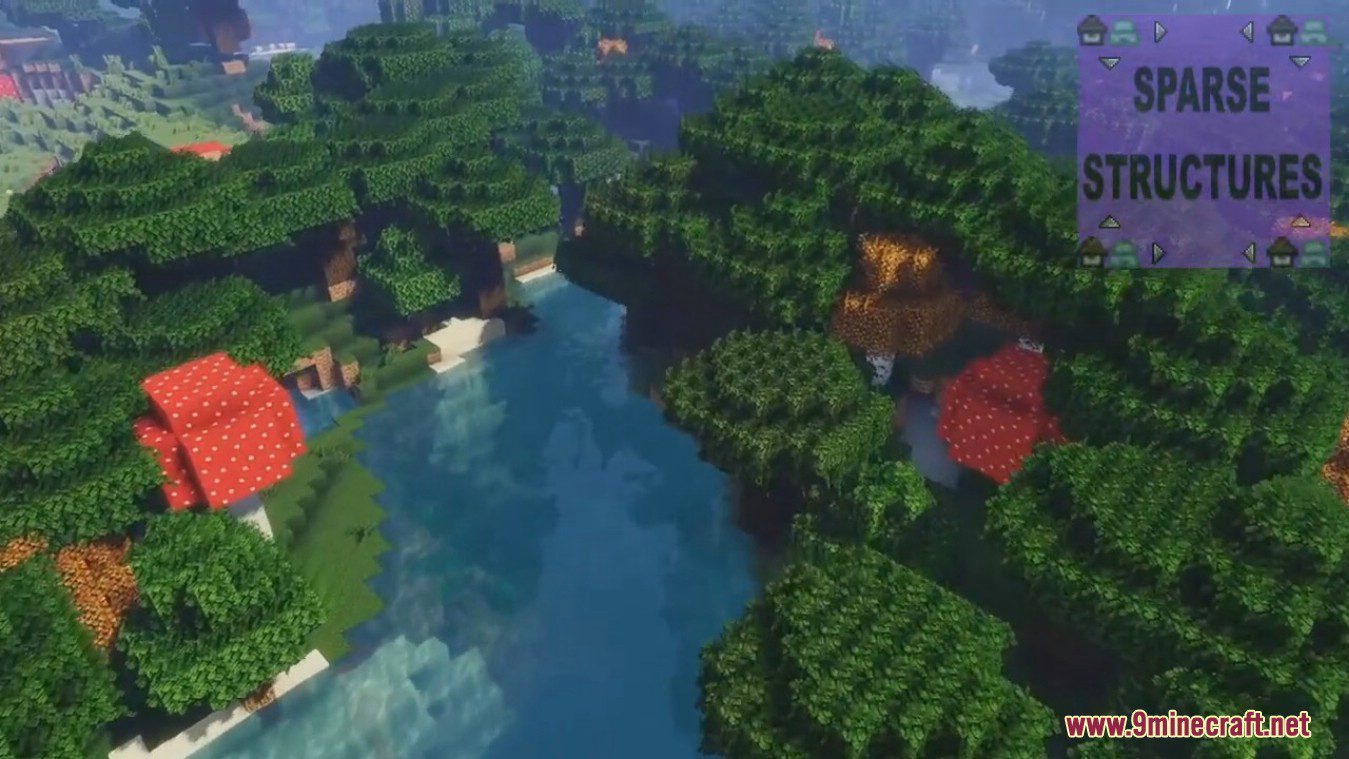 Sparse Structures Reforged Mod - 1Minecraft