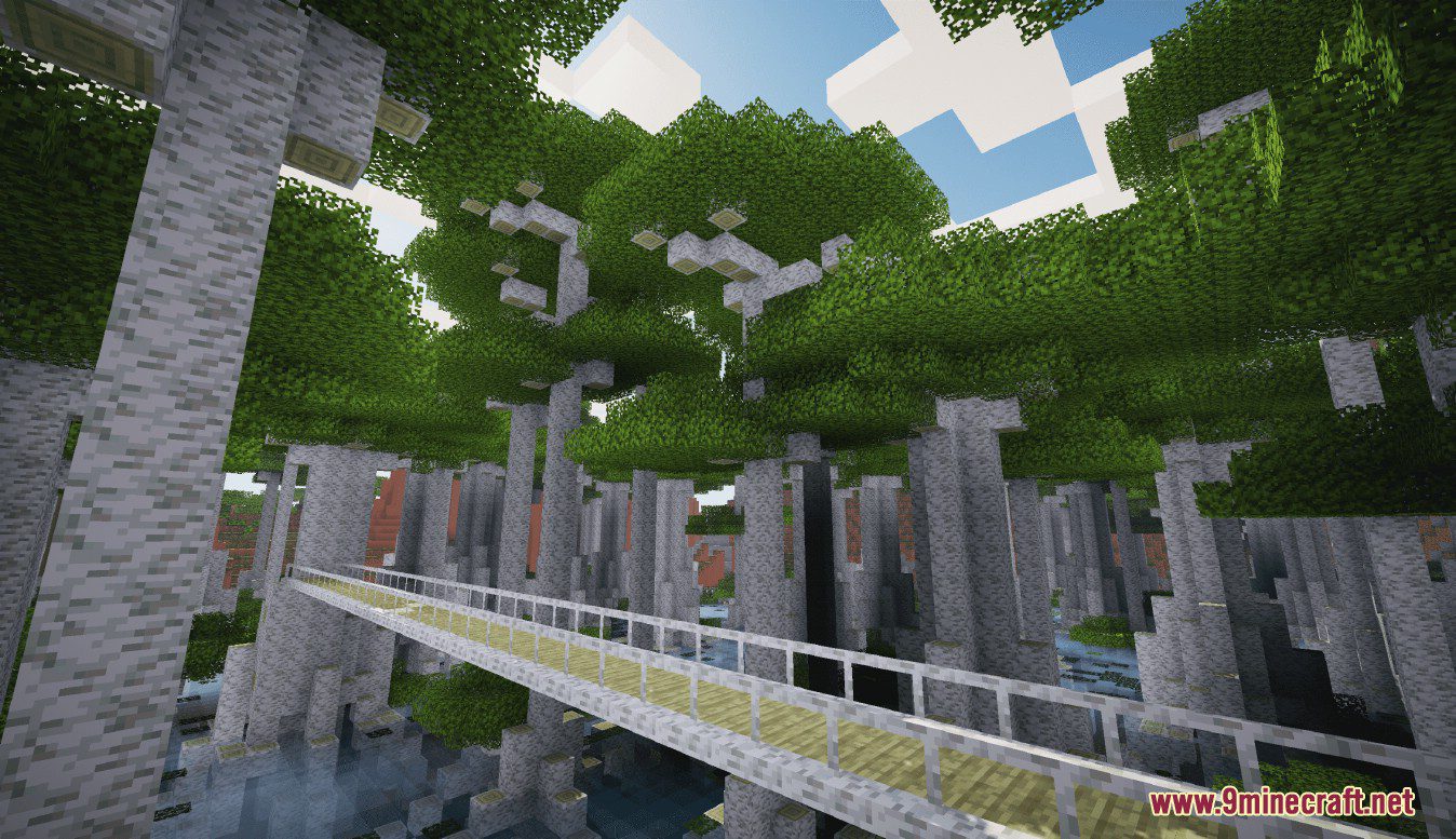 Macaws Bridges Oh The Biomes Youll Go Mod - 1Minecraft
