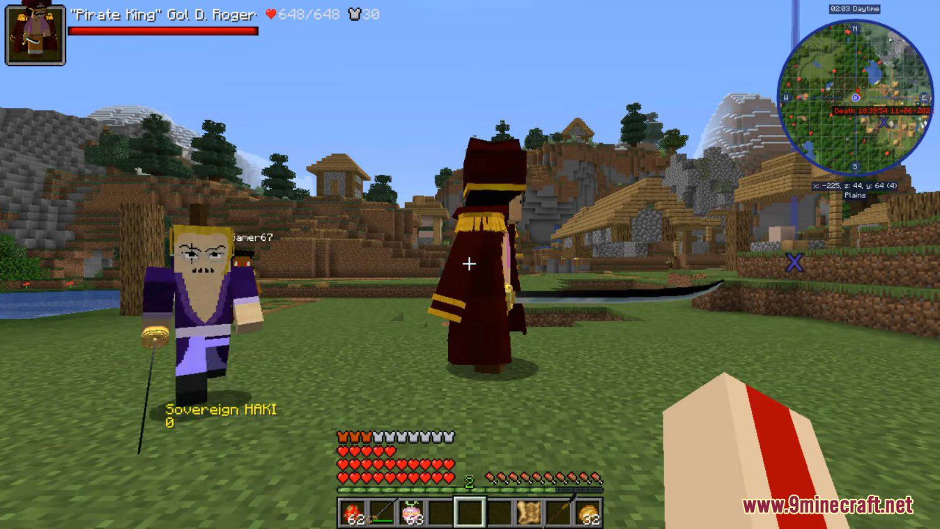 Mine Piece Mod - 1Minecraft