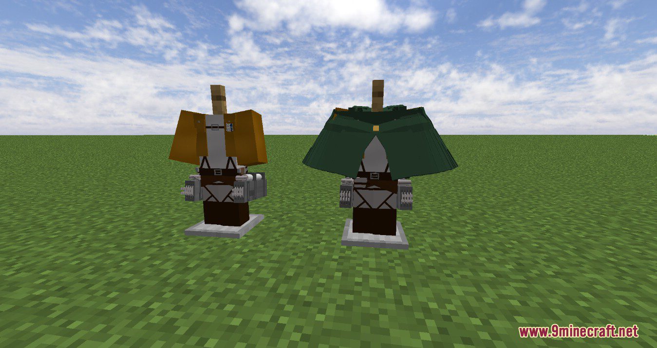 Shingeki No Kyojin Mod - 1Minecraft