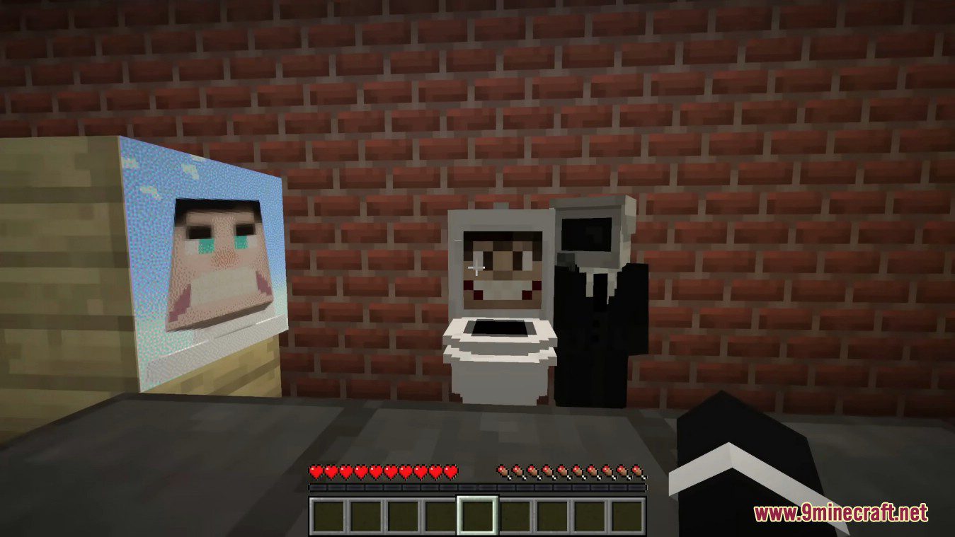 Skibidi Toilet Stevedidop Mod - 1Minecraft