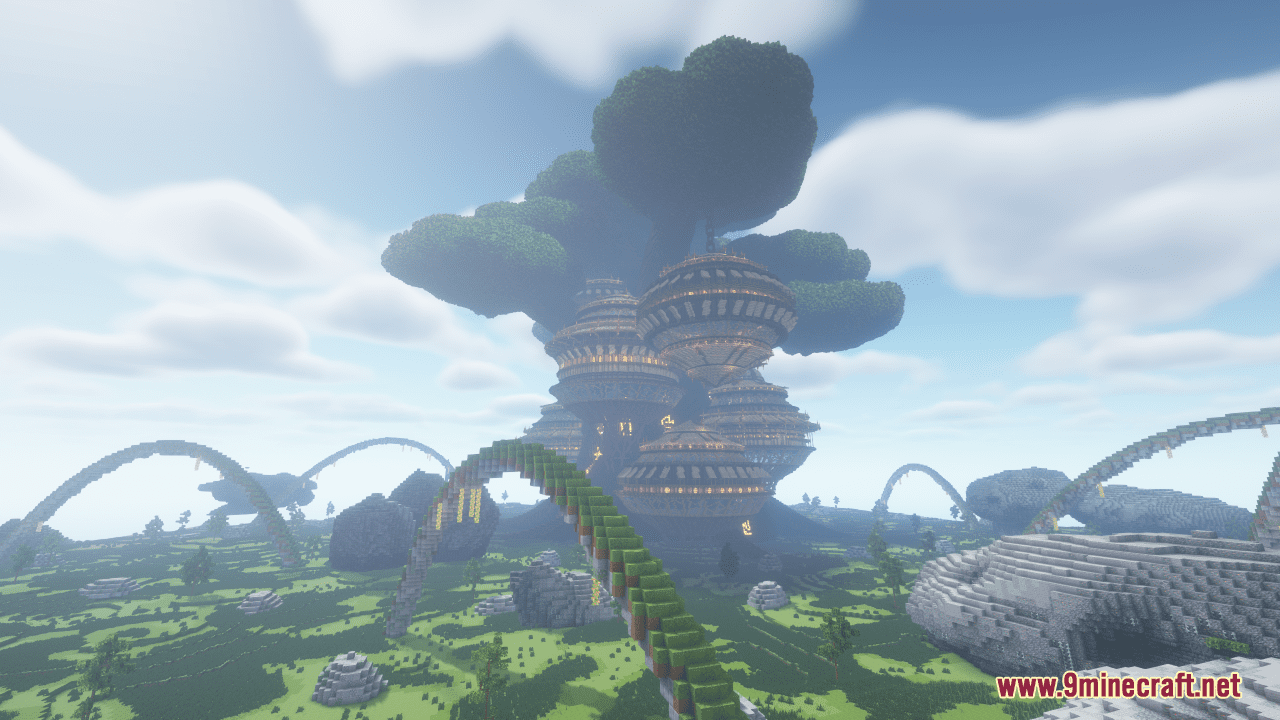 Treehouse Map - 1Minecraft