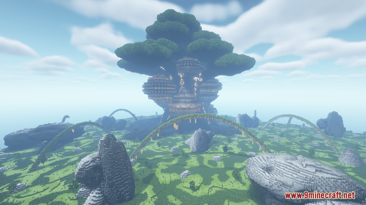 Treehouse Map - 1Minecraft