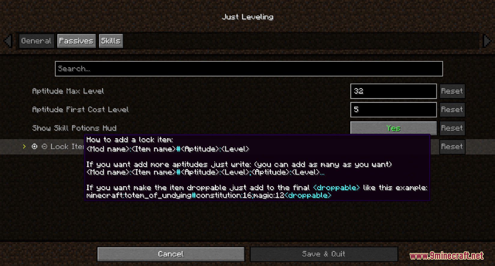 Just Leveling Mod - 1Minecraft